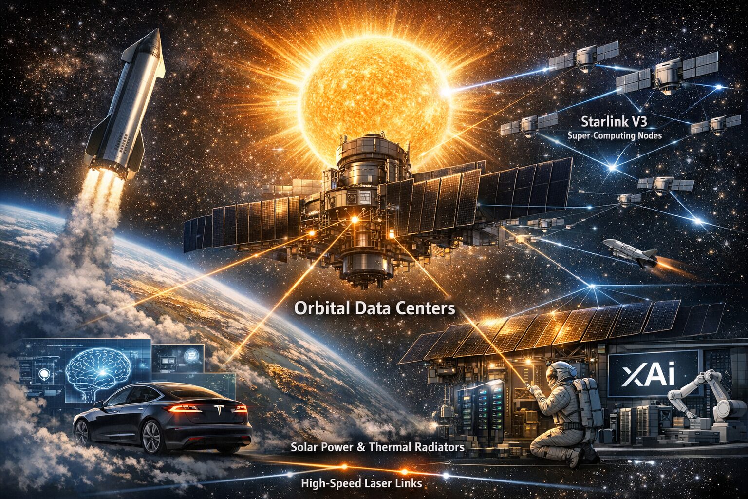 Elon Musk e i data center nello Spazio: arriva una storica rivoluzione ...