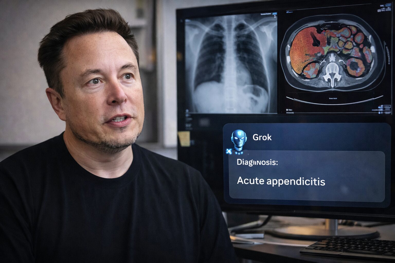 Un vecchio video di Elon Musk riaccende il dibattito sull’IA in medicina