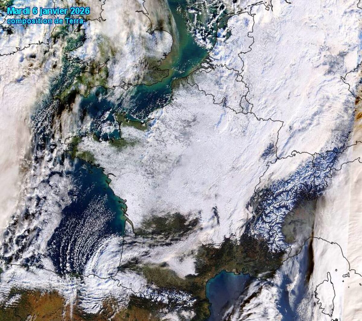 Francia sepolta dalla Neve: lo spettacolo incredibile (e storico) visto ...