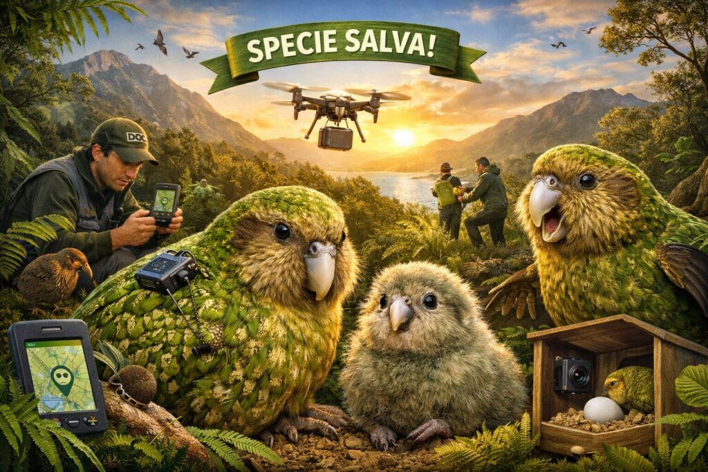 Il ritorno del "pappagallo più buffo del mondo": il Kakapo non è più ...