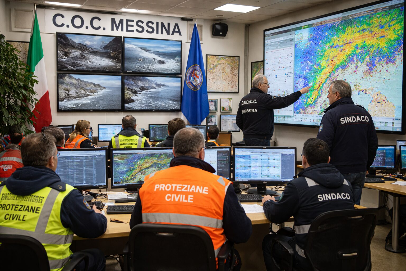 Maltempo Messina: da lunedì attivo il Centro Operativo Comunale