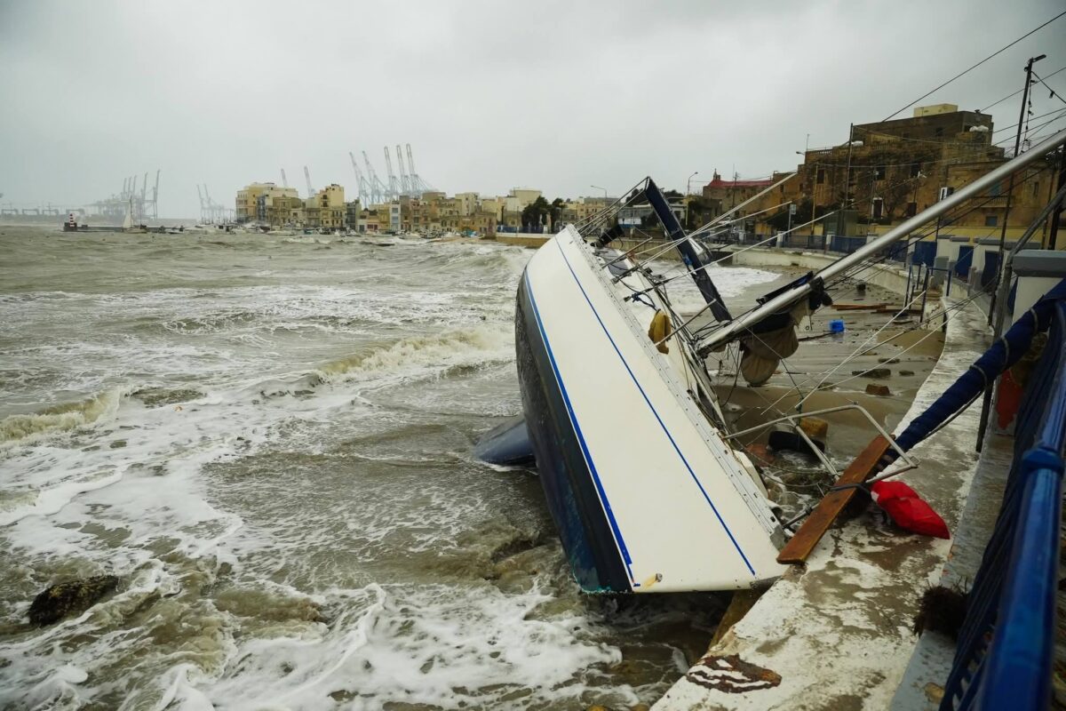 Ciclone Harry, Malta fa la conta dei danni: vento oltre i 100 km/h e ...