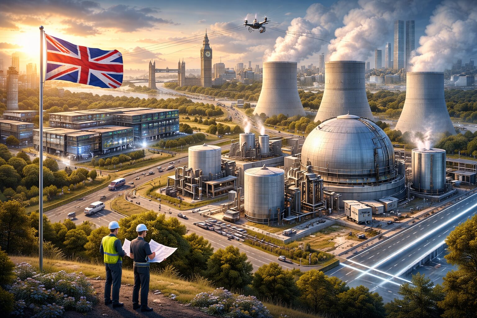 Il Regno Unito accelera sul nucleare avanzato per guidare l’energia del ...