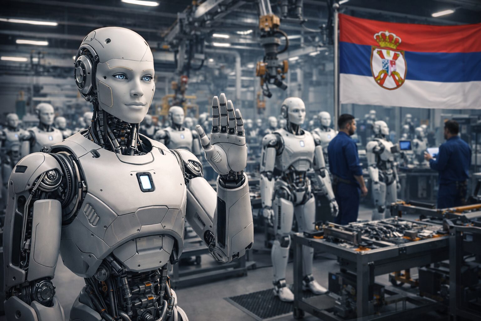 La Serbia punta sui robot umanoidi: la promessa di una svolta ...