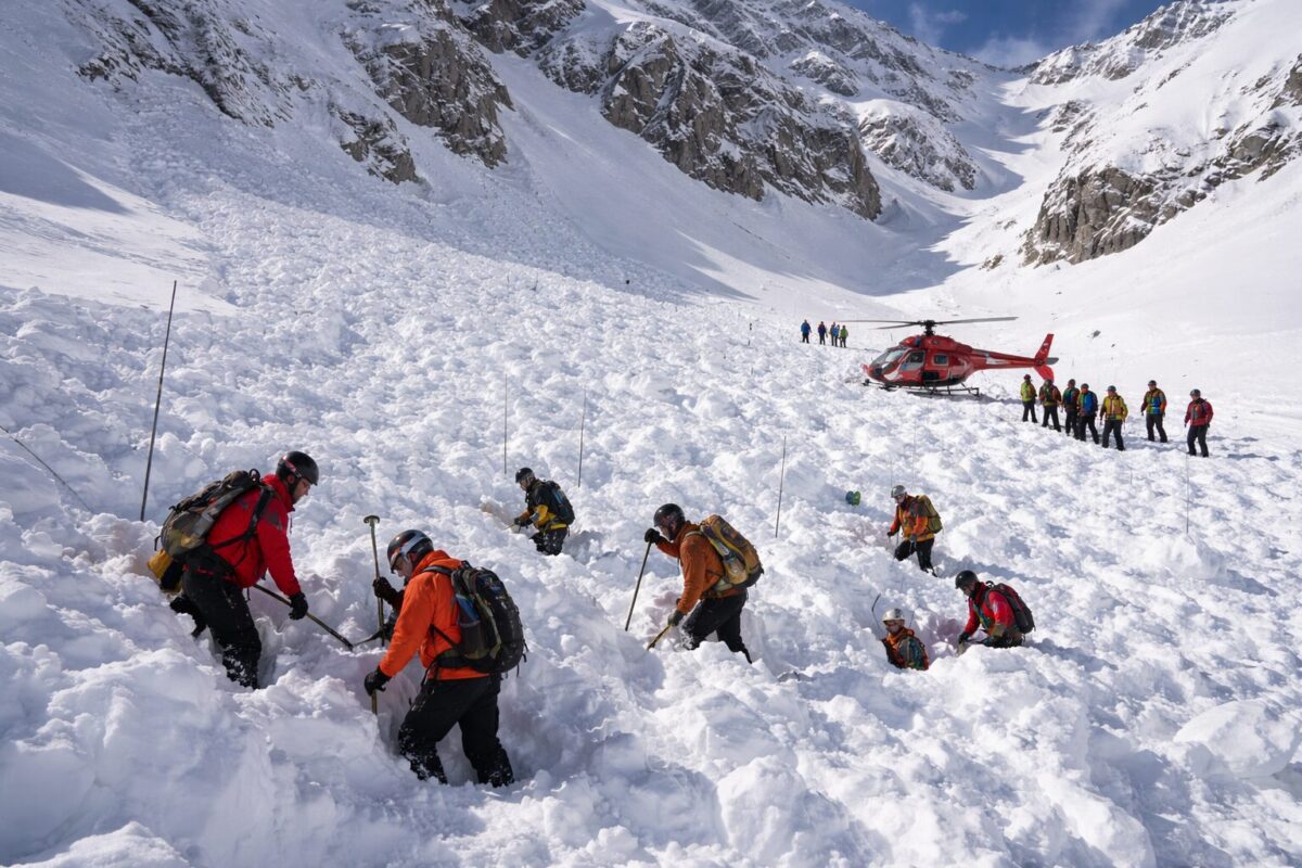 Valanga a Val d’Isère: tre sciatori morti fuori pista