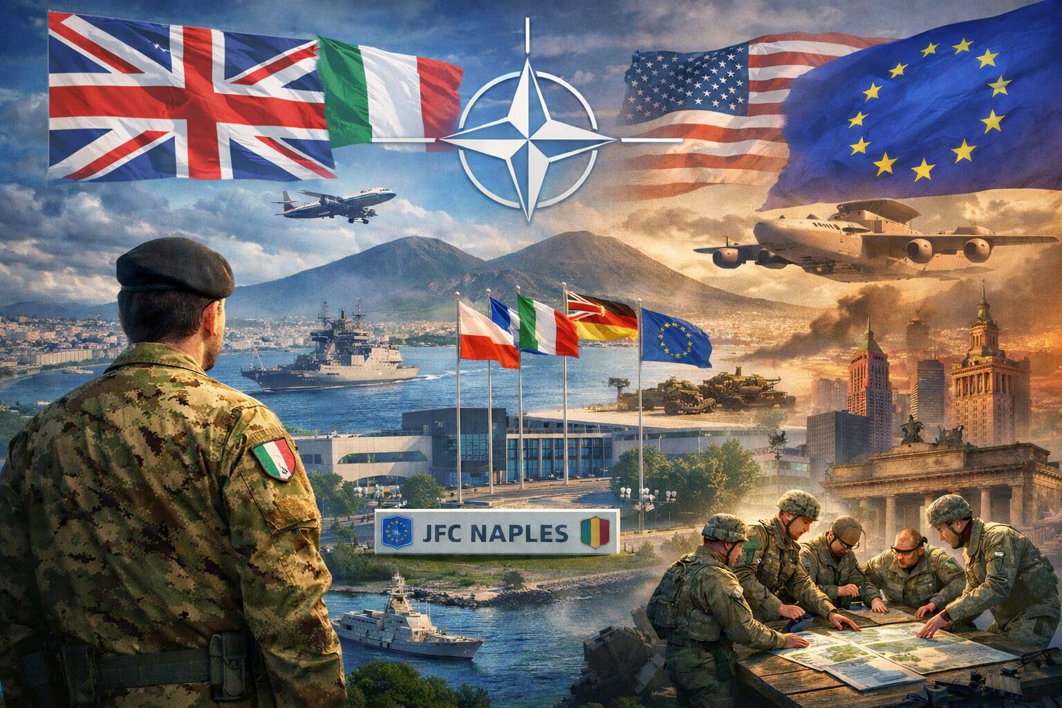 Gli Stati Uniti trasferiscono il comando delle basi NATO in Europa: l ...