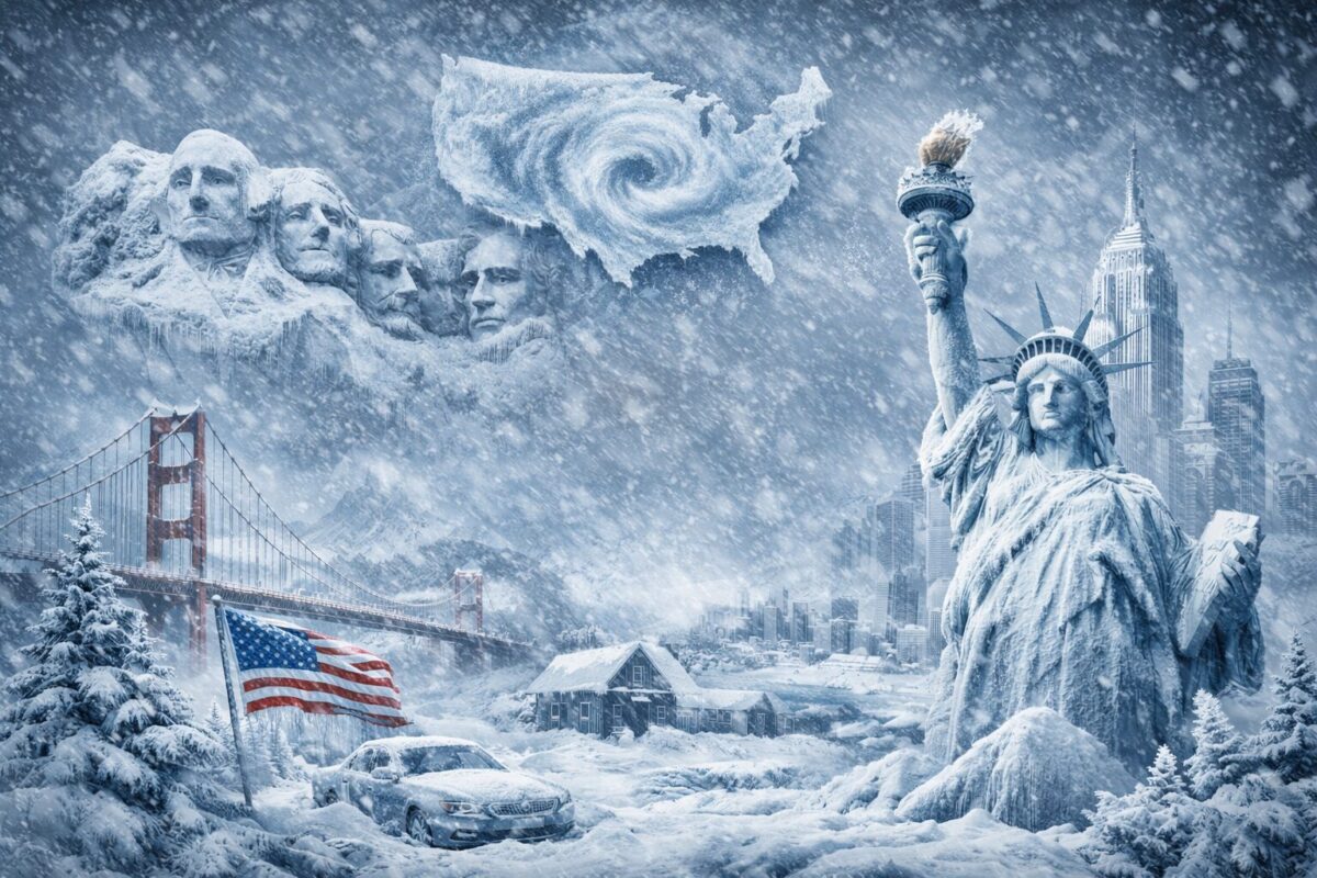Historic Cold Sweeps Across USA: Record-Breaking Freeze and Snowfall ...