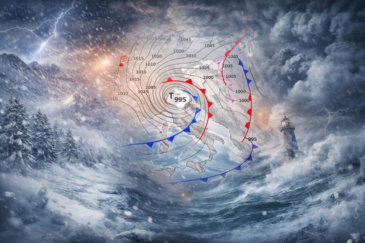 Allerta Meteo, Ciclone Polare in arrivo sull'Italia: tre giorni di neve ...