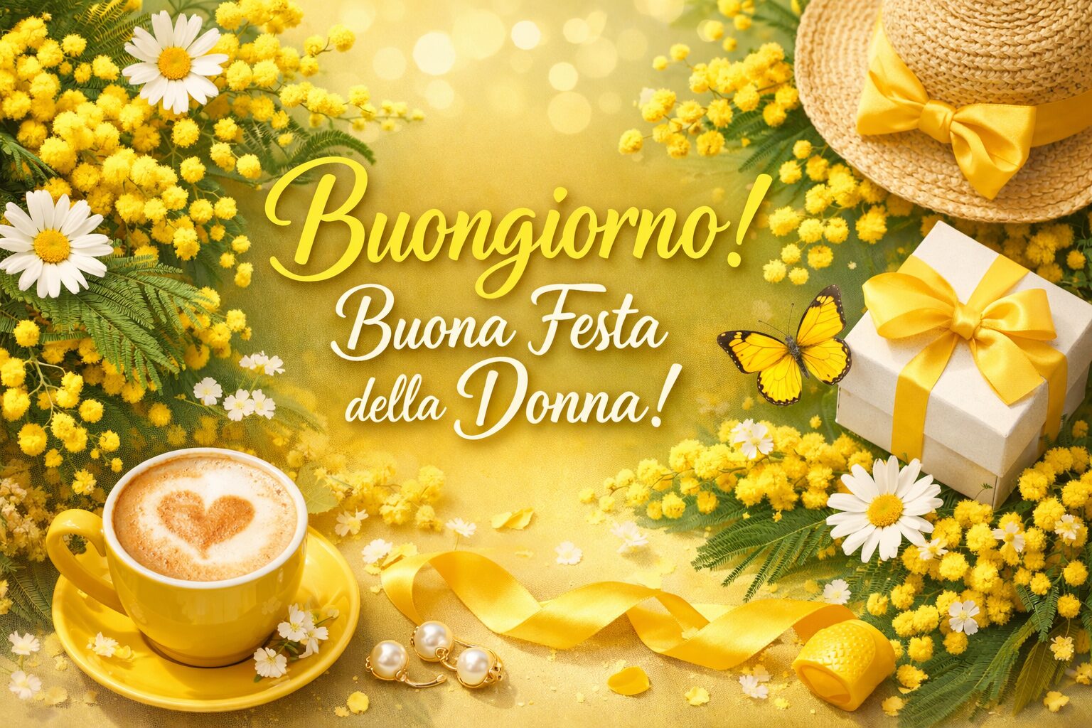 Buongiorno, Auguri di Buona Festa della Donna 2026! Immagini nuove e ...