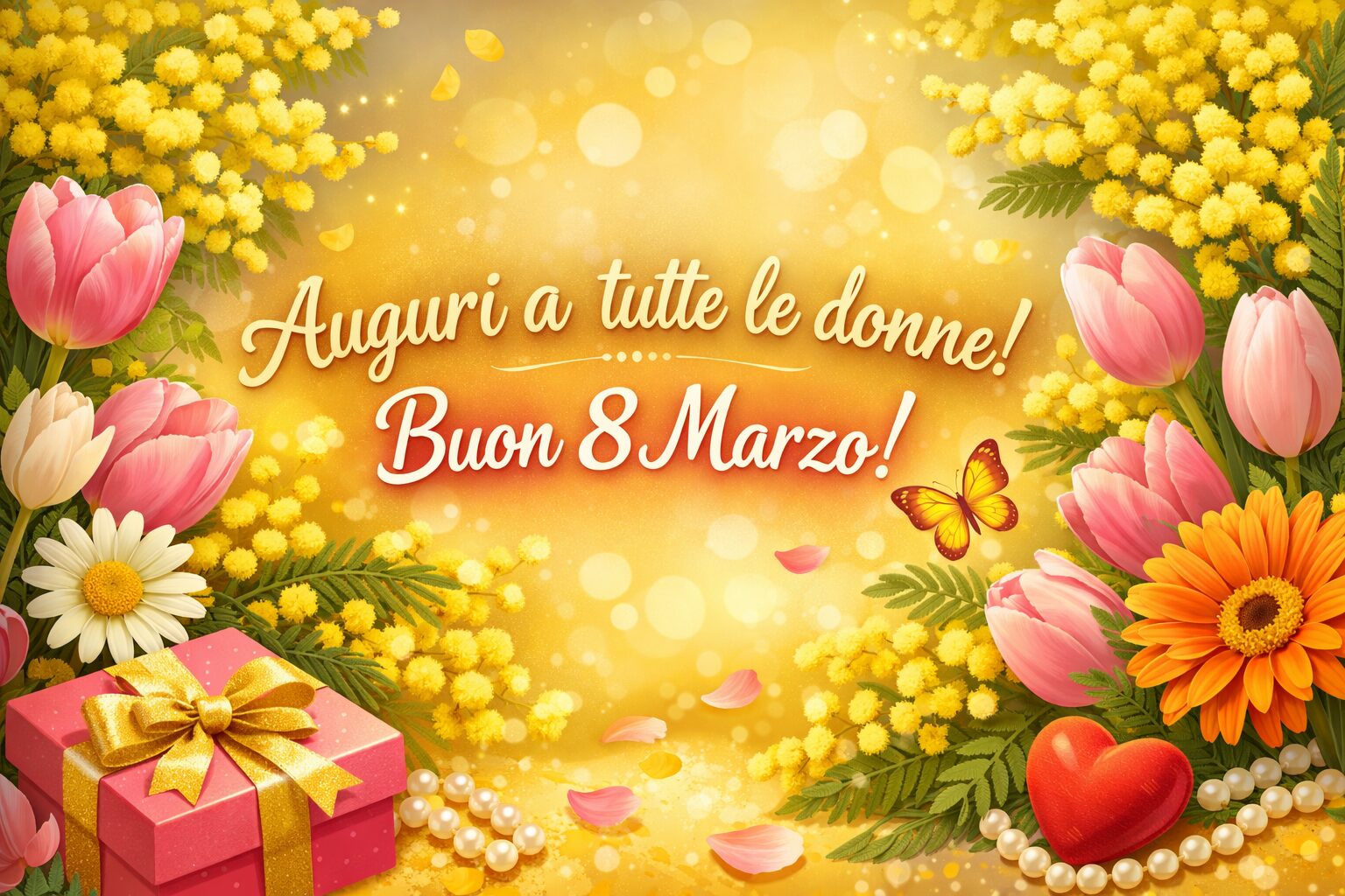 Buongiorno, Auguri di Buona Festa della Donna 2026! Immagini nuove e ...