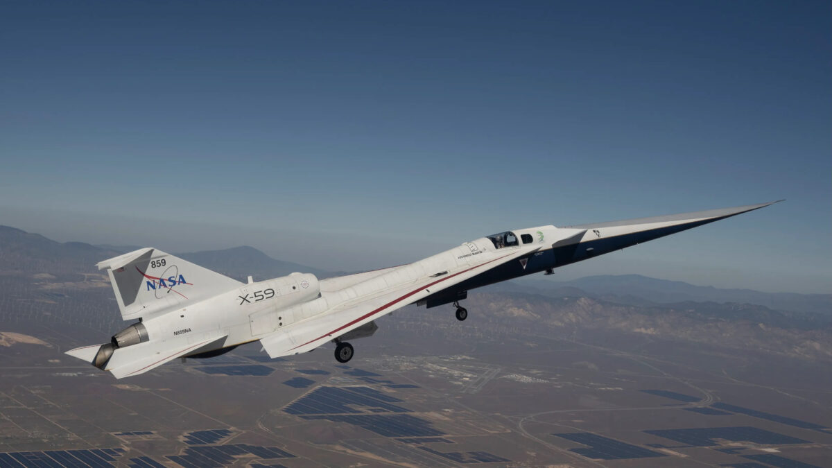 Il jet "silenzioso" della NASA torna a terra: un intoppo ferma il 2° volo