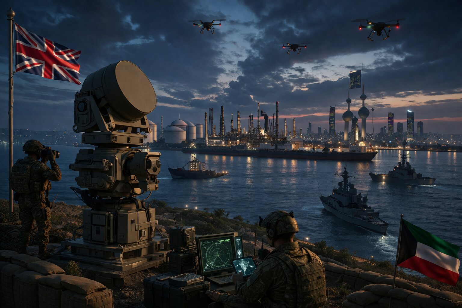 Il Regno Unito rafforza la difesa nel Golfo: sistema anti-drone Rapid ...