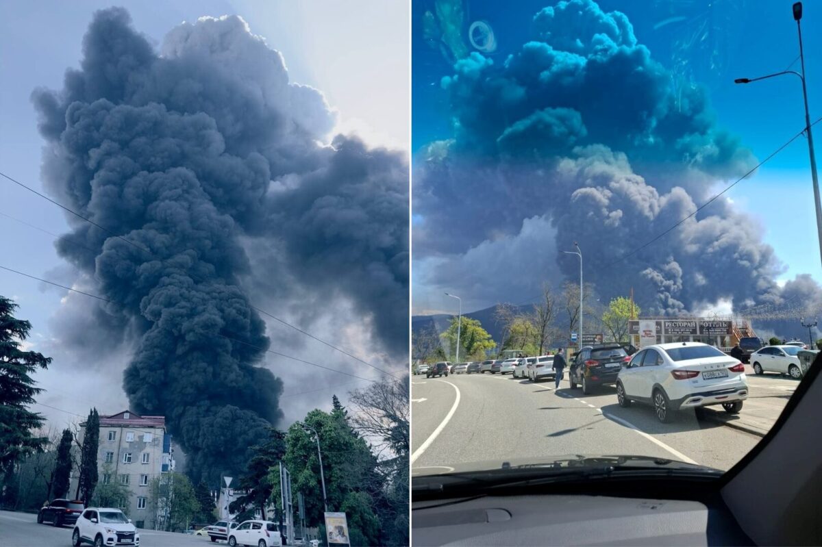 Massiccio attacco di droni ucraini su Tuapse: in fiamme la principale ...