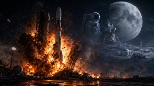 La missione lunare di Trump a rischio dopo la gigantesca esplosione del ...