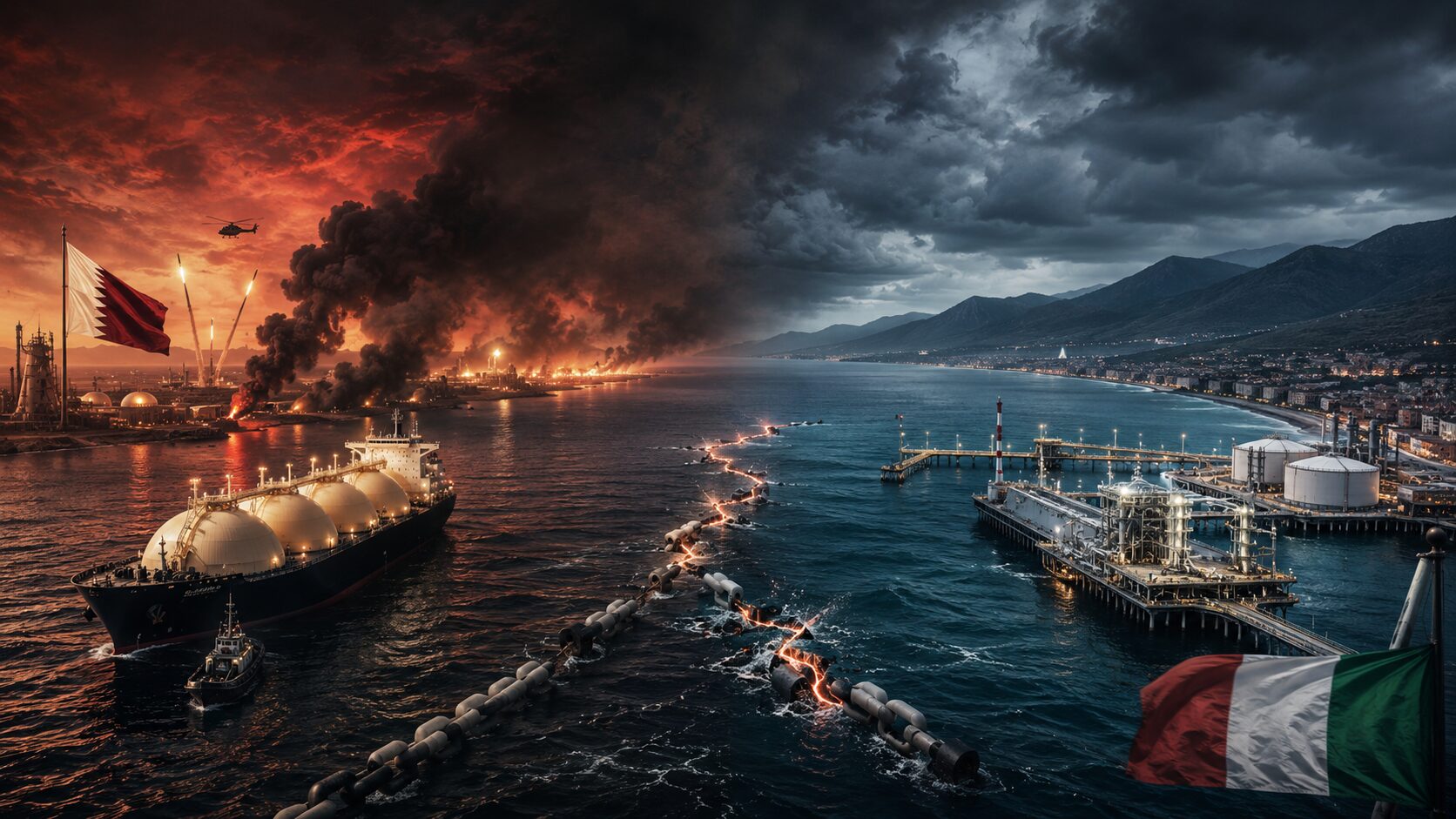 QatarEnergy cancella altri cinque carichi di GNL per Edison: forza ...