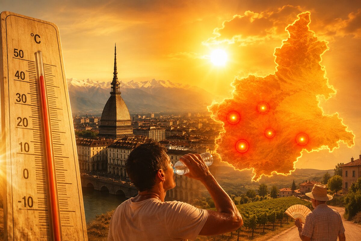 Meteo Piemonte, altra giornata storica per il caldo: battuti record per ...
