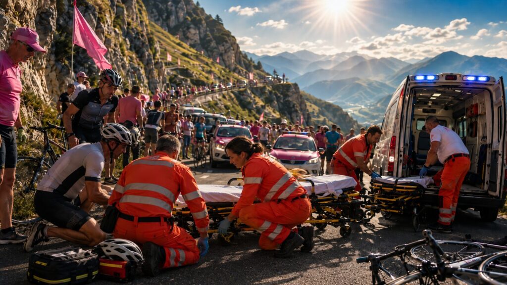 Tragedia sulle strade del Giro d'Italia: dramma a Piancavallo per un ...