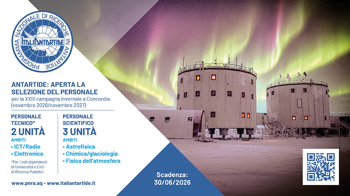 Antartide: al via selezioni ENEA per personale tecnico-scientifico