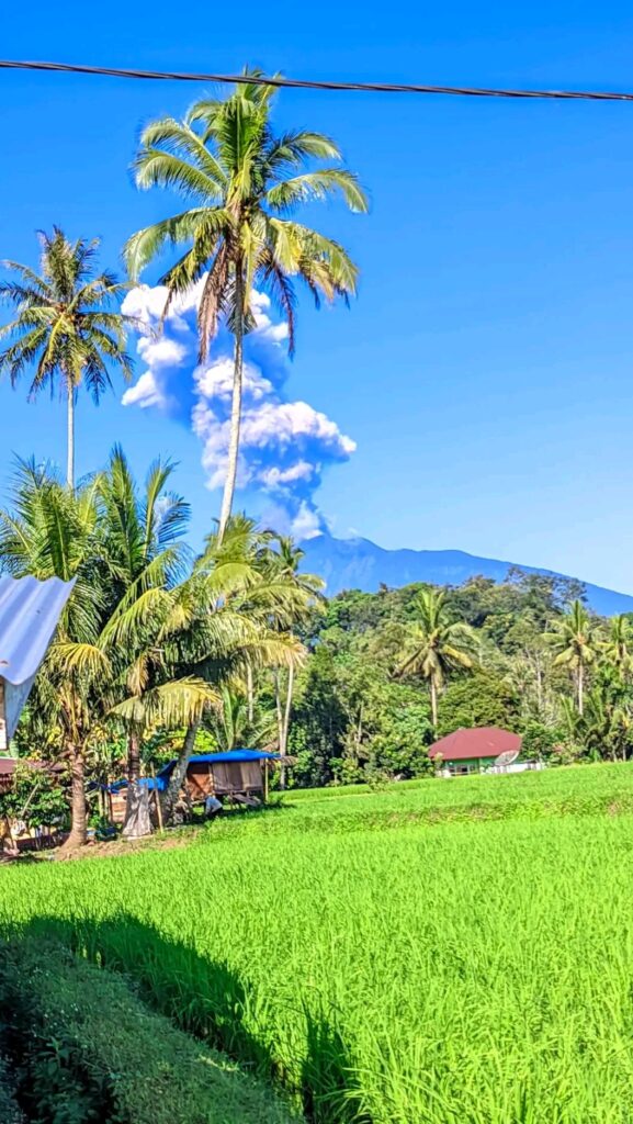 Indonesia, nuova eruzione del Monte Marapi: colonna di cenere alta 2 km ...