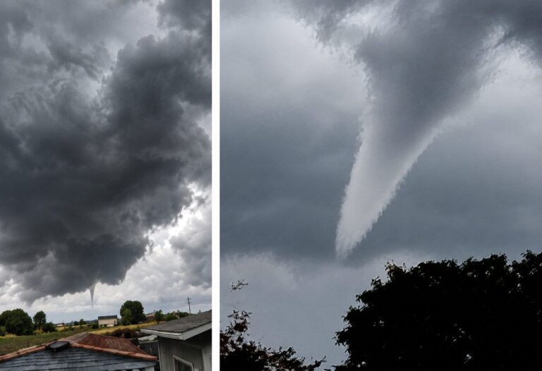Maltempo Veneto: importante funnel cloud in provincia di Venezia