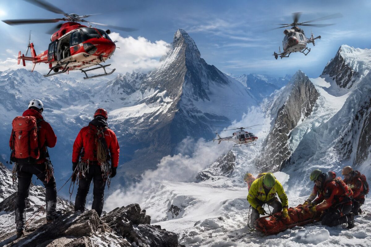 Due alpinisti morti sulla cresta Kuffner del Monte Maudit: tre ...
