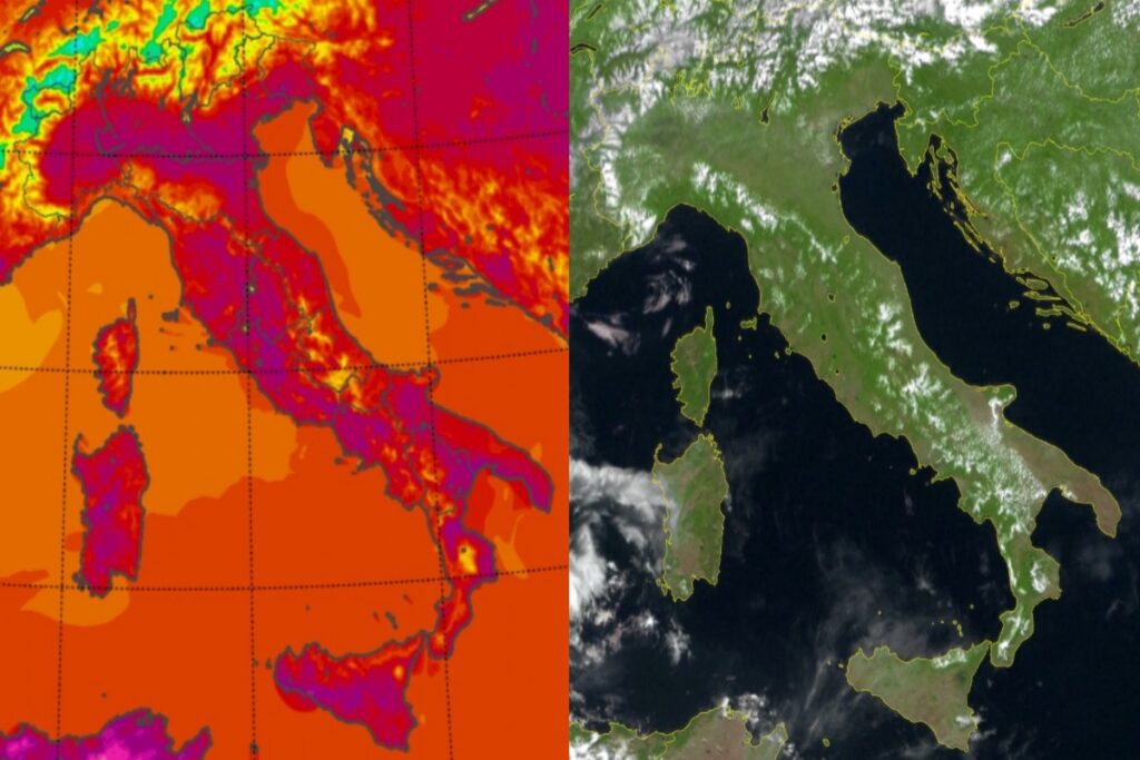 Meteo, le temperature massime di oggi: +34°C a Caltagirone