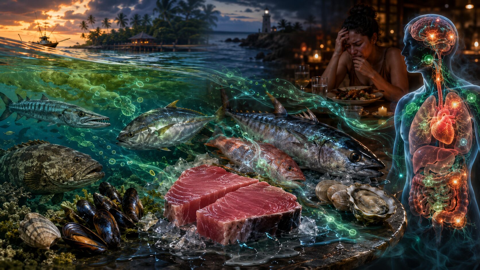 Tossine marine nei pesci e molluschi: 402 focolai negli Stati Uniti dal ...