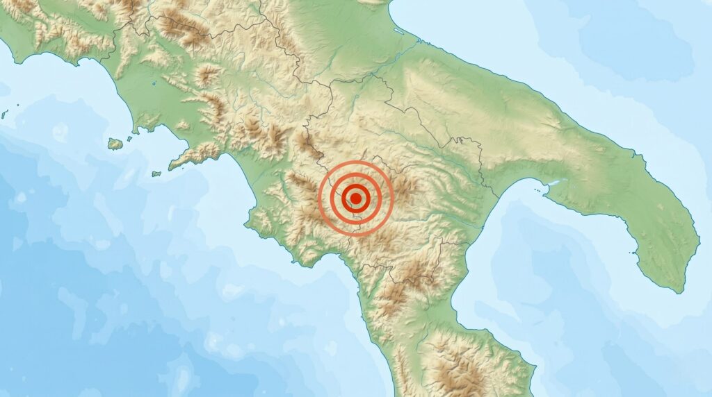Terremoto in Basilicata: scossa a Sud di Potenza | DATI e MAPPE